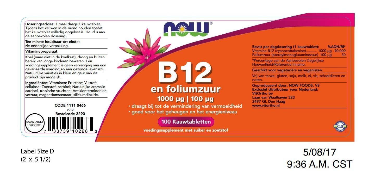 NOW B12 1000 mcg met 20% Korting Kopen?